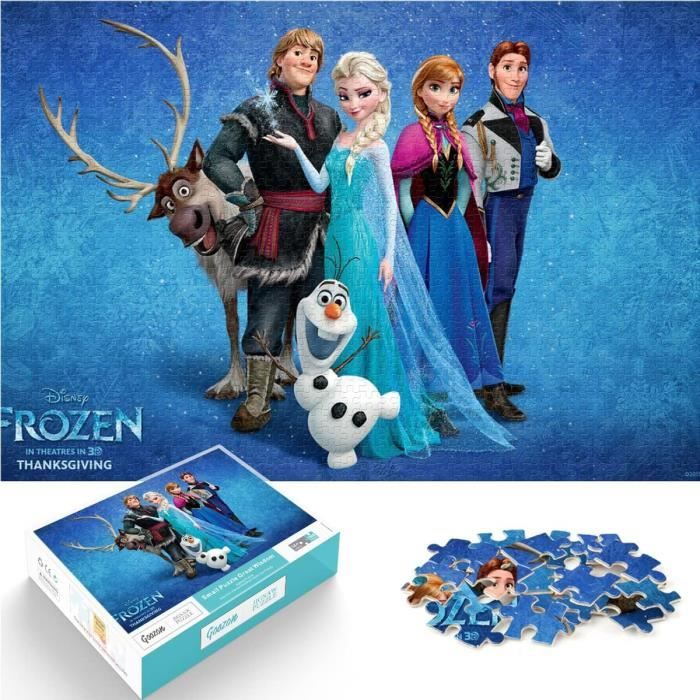 1000 Pièces Puzzles Adultes Et Enfants Puzzle Standard Anna-Elsa ...