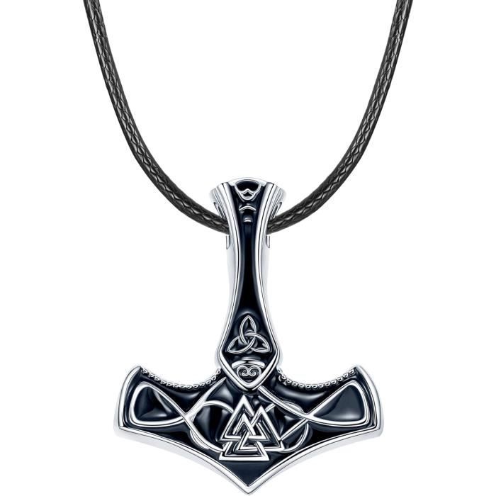 Collier Viking Pour Homme Collier Amulette Mythologie Nordique[m6060 ...