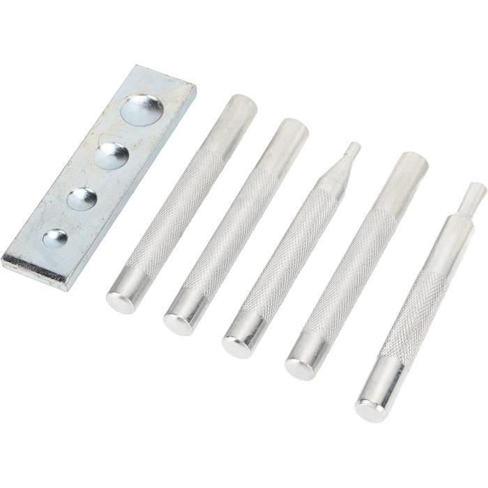 Snap Rivet Setter, Snap Setter Tool Poignée extra longue avec base pour ...