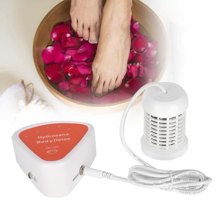 Zerodis Machine de bain de pieds Bain de pieds Ionic Detox Portable SPA ...