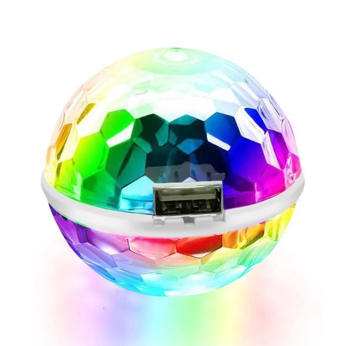 Effets de scène,Mini LED USB RGB pour DJ,éclairage de scène,Portable ...