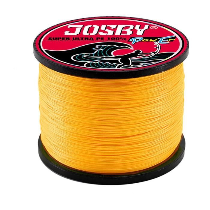 Fil de pêche,ligne de pêche à la mouche,fil multifilament tressé PE ...