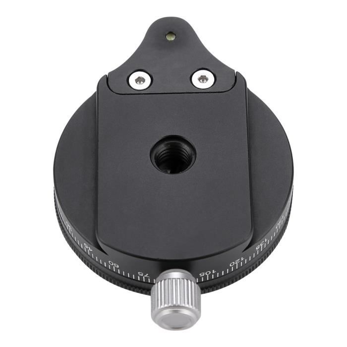Cikonielf Base DSLR Base de Trépied Trépied à Disque à 360 ° Plaque de ...