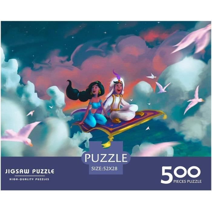 500 Pièces Puzzles Adultes Aladdin Puzzles Pour Adultes Puzzles 500 ...