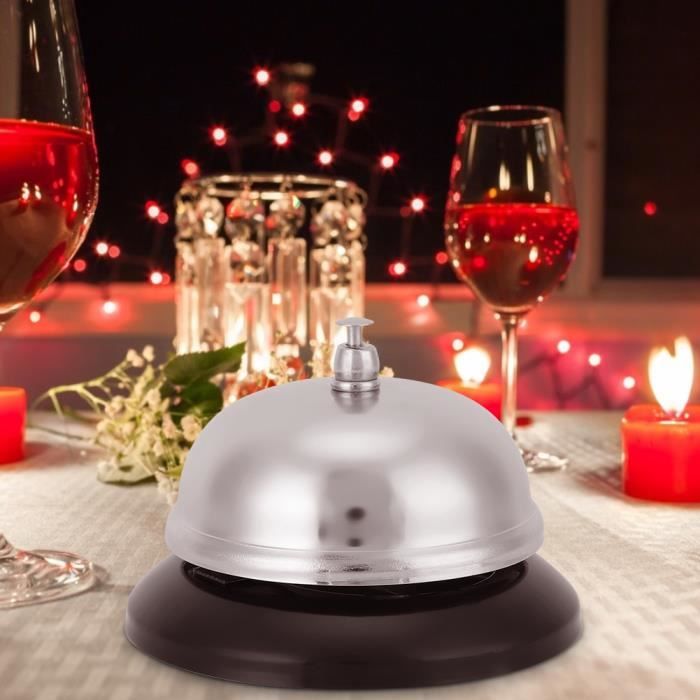 Cloche de réception - FAFEICY - FA001 - Acier inoxydable - 8.5x8.5x5 ...