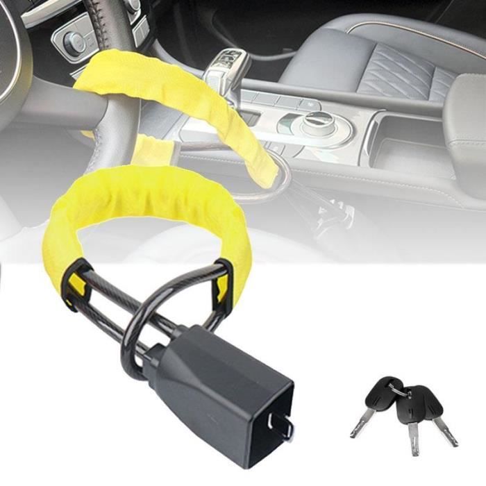 Antivol Voiture,Antivol Voiture Vol Sécurité,Bloc Volant Voiture ...