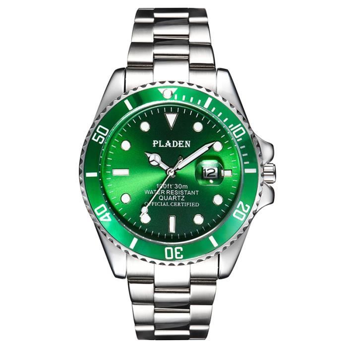 SHARPHY Montre homme de marque multifonction lumineux étanche ...