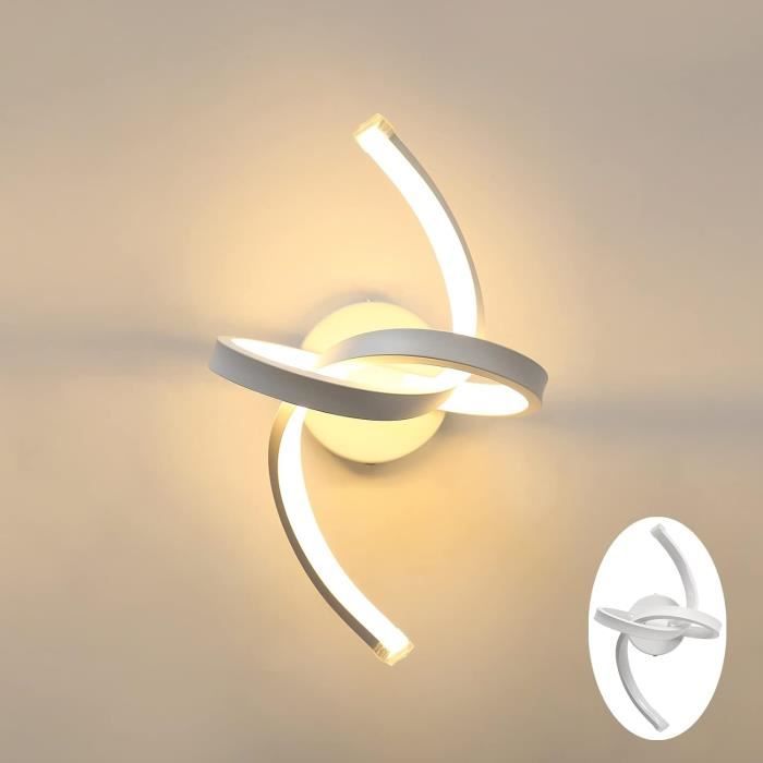 Applique Murale LED Interieur, 18W Moderne Lampe Murale Led Design ...