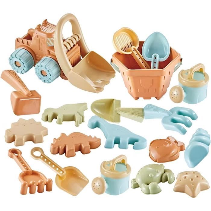 Jouets De Plage Enfant Bac À Sable Ensemble De Jouets Avec Seau De ...