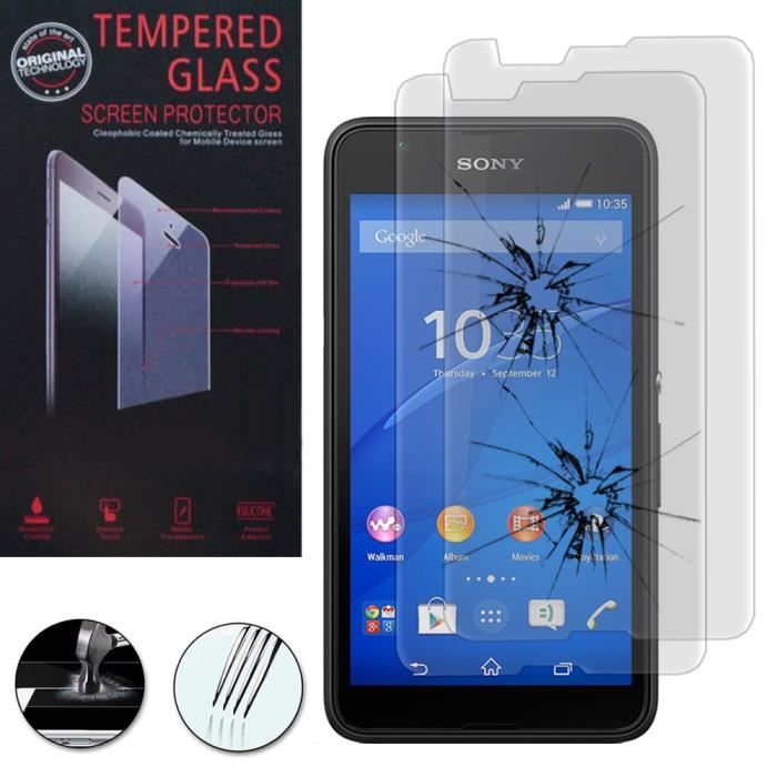 Sony Xperia E4g E2003 E2006 E2053/ E4g Dual E2033 E2043: Lot 2 Films de ...