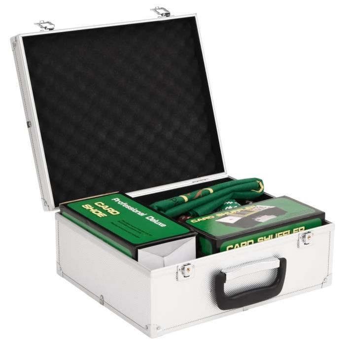 Jeu de jetons de poker - VGEBY - Type 0411 - 300 jetons - Mallette en ...