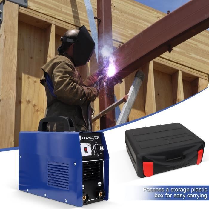 ARC MMA-200Amp Machine De Soudage Soudeuse Électrique Poste à Souder ...