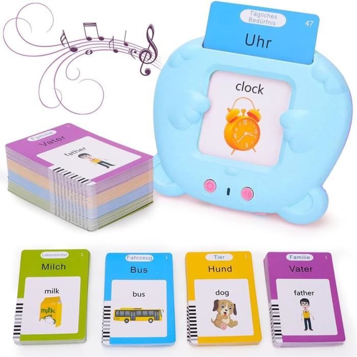 Cartes Flash parlantes, jouets d'apprentissage, cartes mémoire, jouets ...