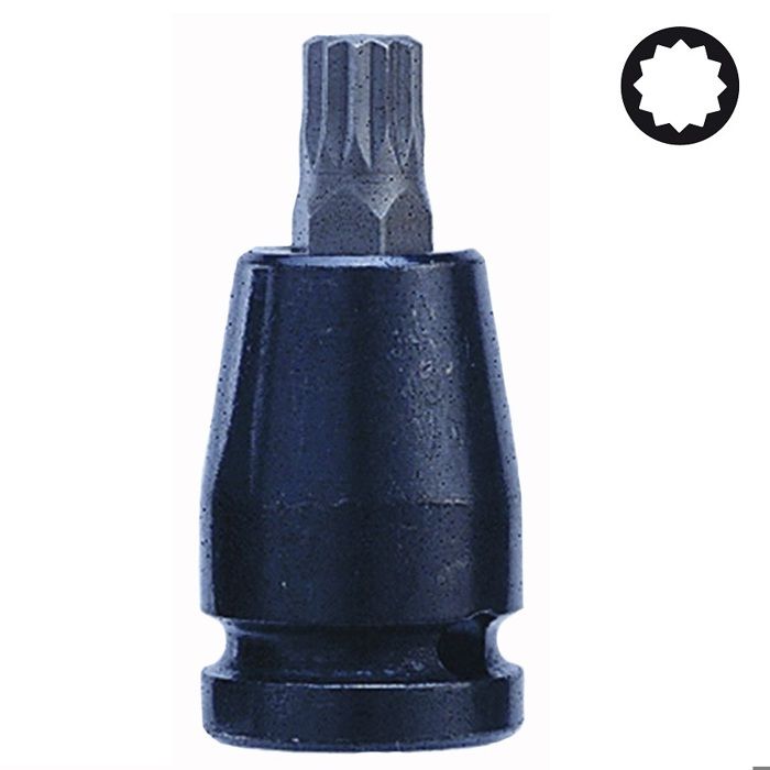 DOUILLE / EMBOUT IMPACT TORX et XZN A CHOCS Carré 1/2 ...