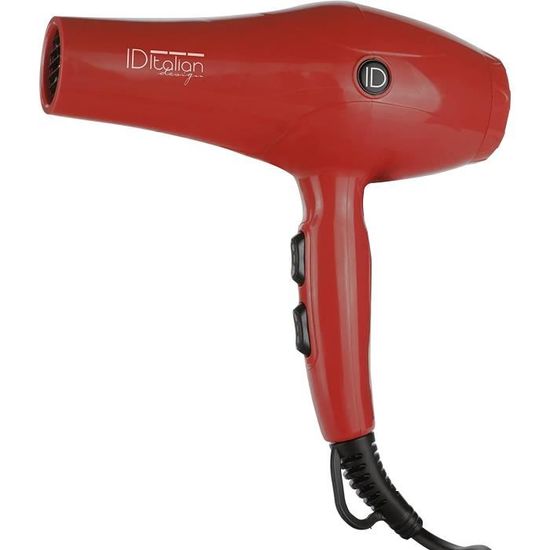 ID Italian Design - Sèche Cheveux (Rouge) - Cdiscount Electroménager