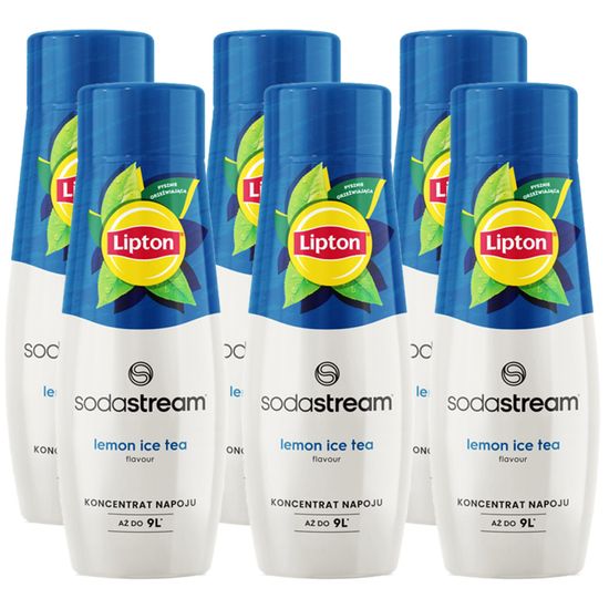 SODASTREAM Lipton Ice Tea Lemon Syrup Set 6 x 440 ml - Cdiscount ...