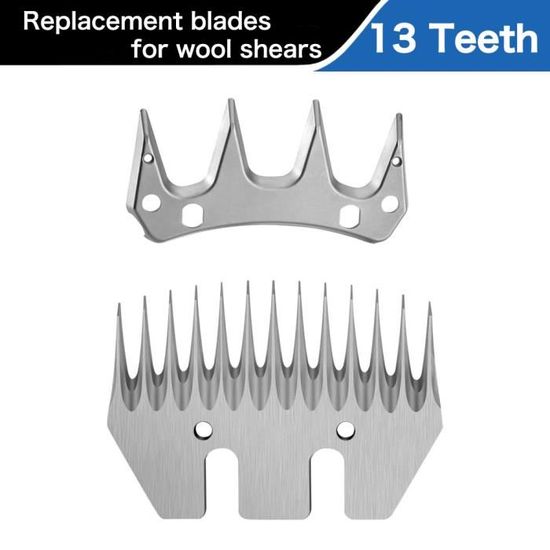 13 dents - Machine à tondre électrique pour moutons et chèvres, Tête de ...