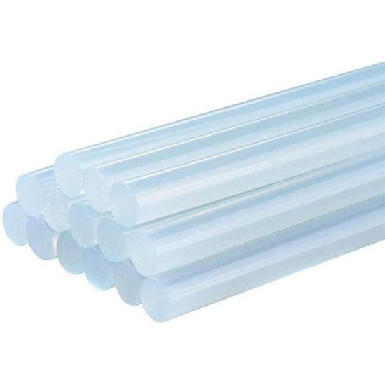 Senrise Lot De 10 Bâtons De Colle 11 Mm En Plastique Transparent Pour ...