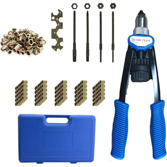 Pince à riveter,Pince pour écrous à riveter Set Pistolet à riveter ...