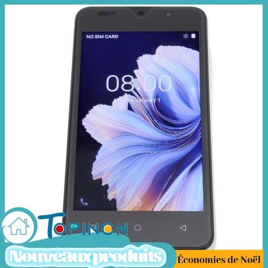 EJ.life smartphone pour Android 12 Téléphone portable Ultra fin, écran ...