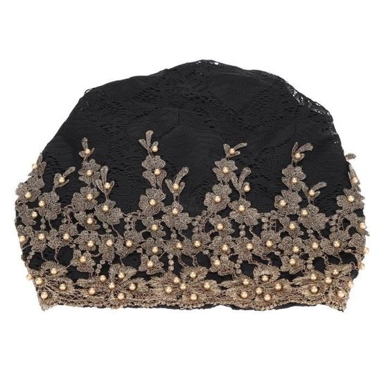 HURRISE Bonnet souple Bonnet Slouchy Mode Casual Dentelle Perlée ...