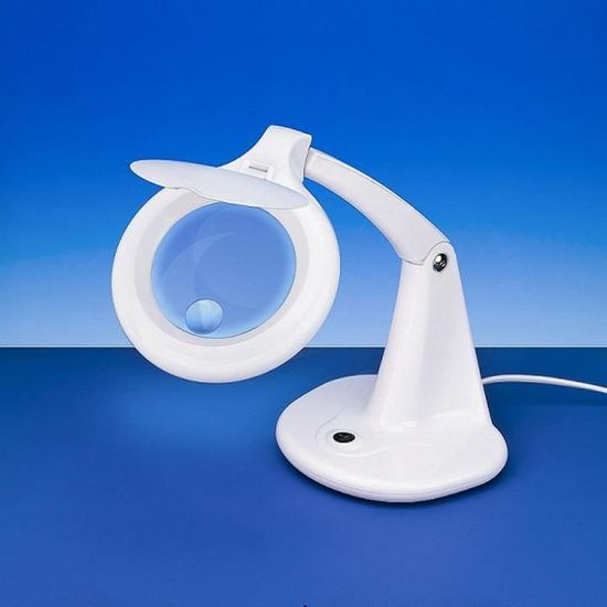 S-LC8093LED - Lightcraft - LED Compact Magnifier Table Lamp With Insert ...
