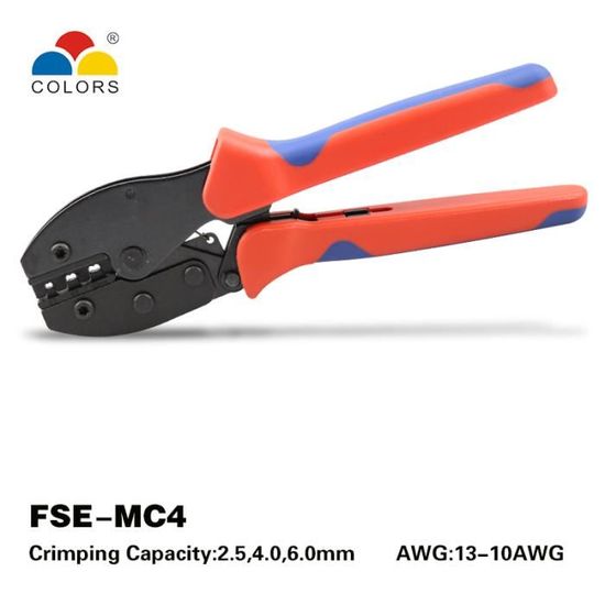 PINCE DE SERRAGE,2546B Pliers--Jeu de pinces à sertir de couleurs, outil de sertissage pour ...