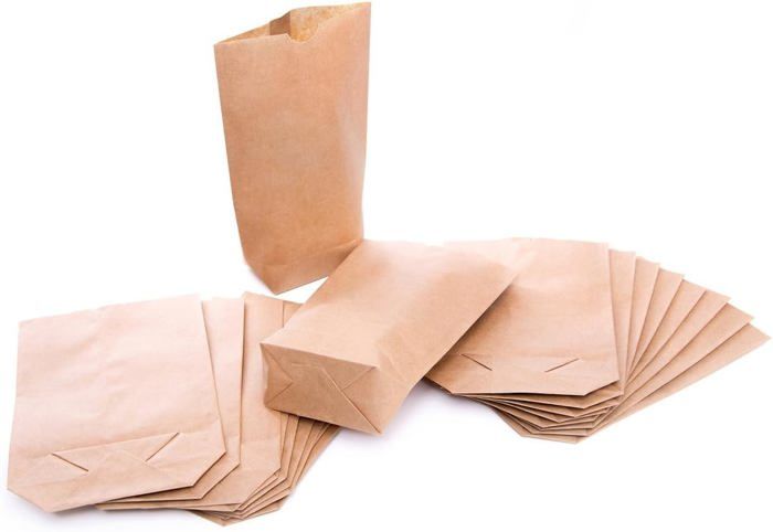 25 sac en papier petit sachets en kraft 165 x 26 x 65 cm emballage ...