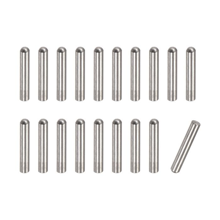 Goupille SOURCING MAP 50Pcs 3x10mm Inox 304 Rond Tête Plat Chanfreiné ...