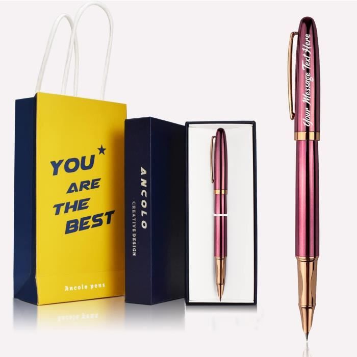 Stylo Plume Personnalisé Avec Boîte À Stylos Personnalisée Avec Votre ...