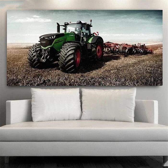 Diy 5D Diamant Peinture Tracteur Agricole Diamond Painting Kit Pour ...