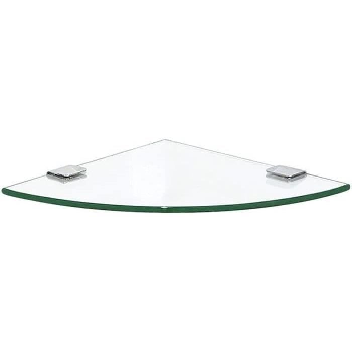 LJJL Étagère de Salle de Bain Étagère en Verre, Support De Rangement ...