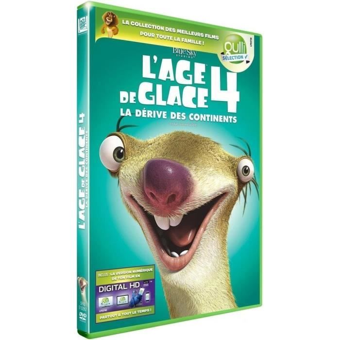 L'Âge de glace 4 : La dérive des continents [DVD + Digital HD] - Cdiscount DVD