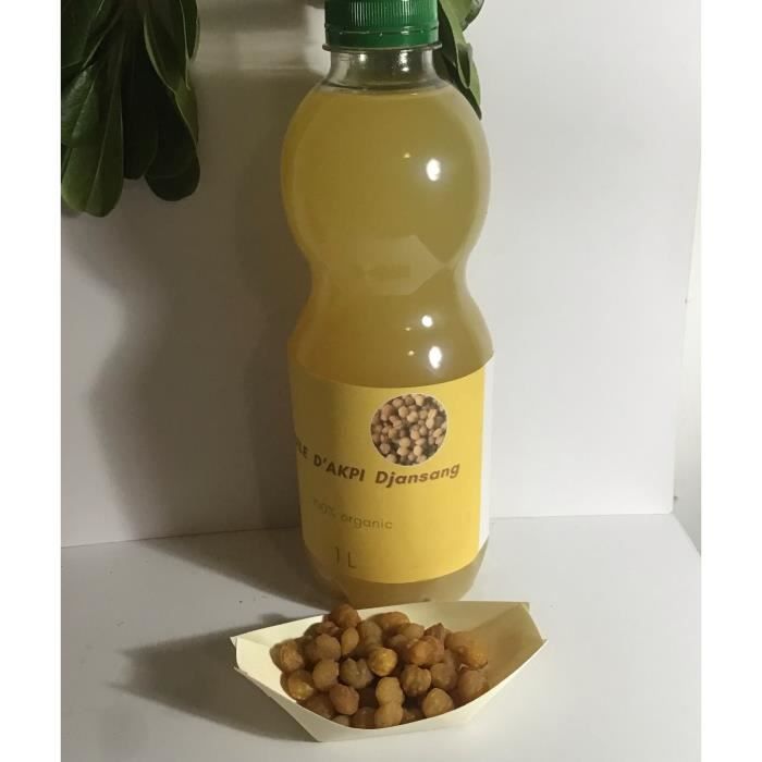 HUILE D’AKPI DJANSANG OIL BIO 100% NATUREL 1 LITRE - Cdiscount Santé ...