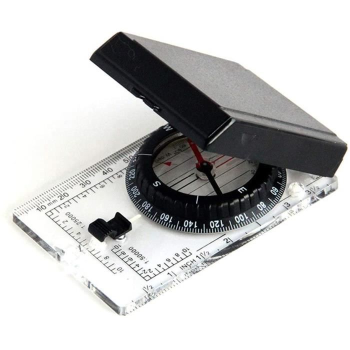 Compas de mesure Uzinb Boussole Multifonctionnel avec règle Compact ...