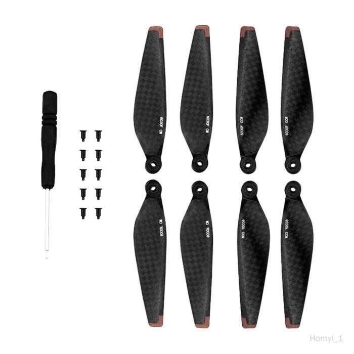 Hélices légères en fibre de carbone pour drone Mini 3 - COLAXI - 4 ...