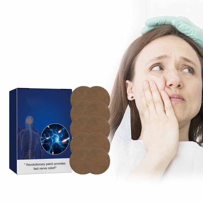 TAM patch des spasmes musculaires du visage Patch de soulagement des ...