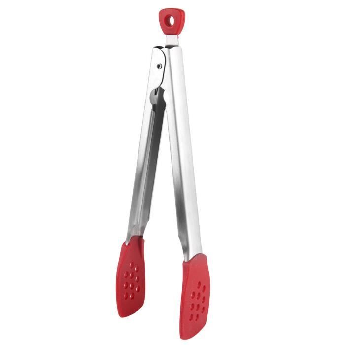 EJ.life Pince à pinces pour buffet barbecue Pince de cuisine en acier ...