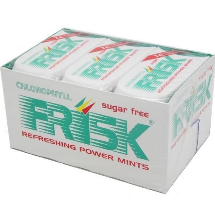FRISK Bonbons A la chlorophylle : nouvelle boAte Frisk - Cdiscount Au ...
