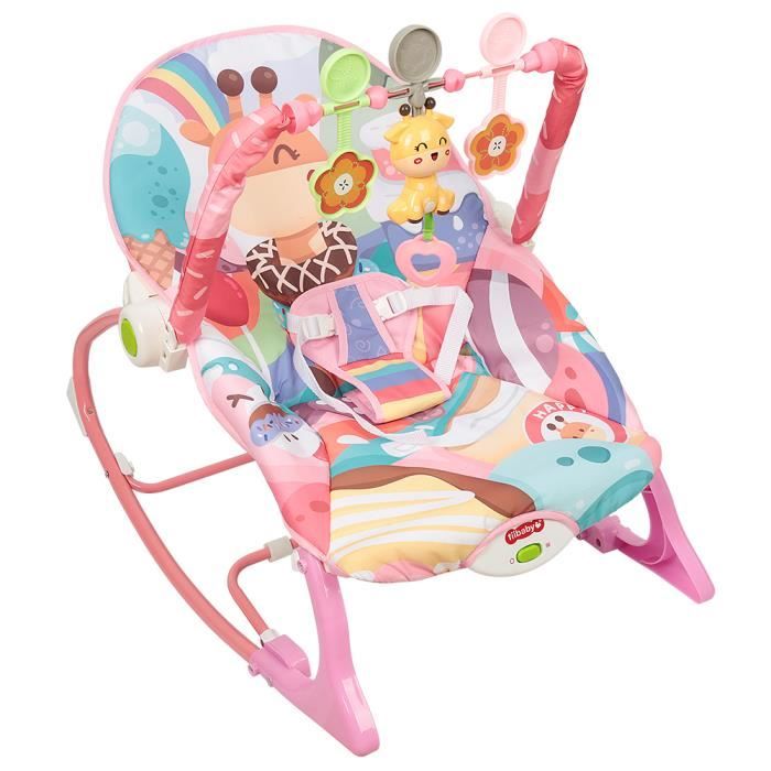 Transat Bébé et Siège Sauteur-Balancelle avec Vibrations Apaisantes ...