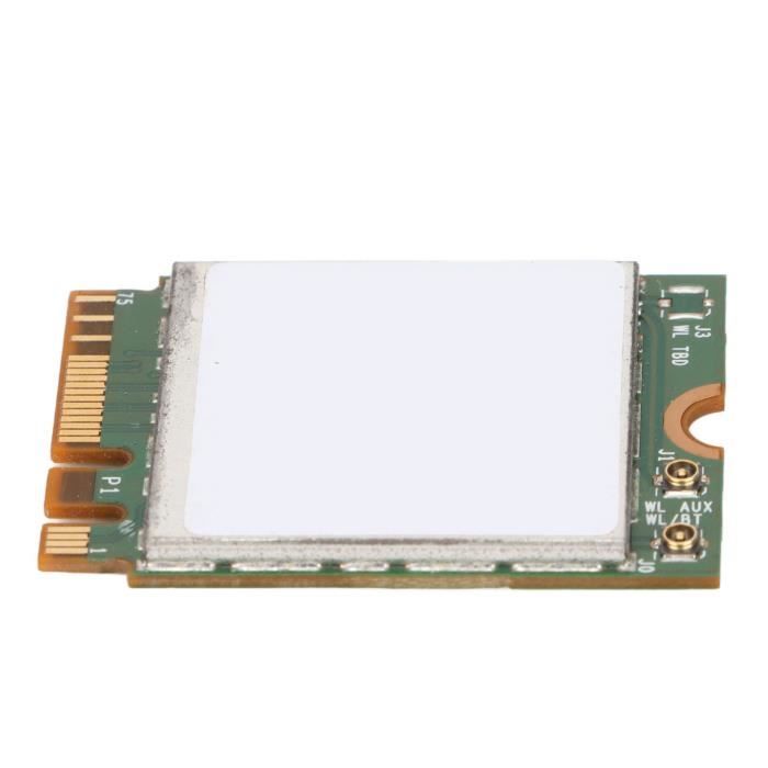 HURRISE Carte Wifi PC Carte réseau DW1820A 867Mbps M.2 NGFF ...