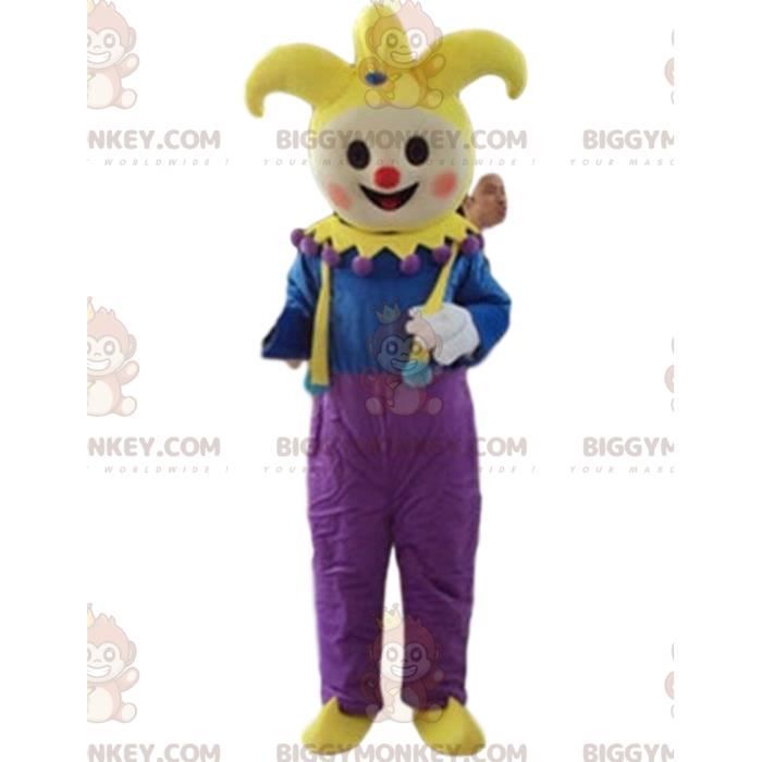 Costume de mascotte BIGGYMONKEY™ de clown, de bouffon du roi, costume ...