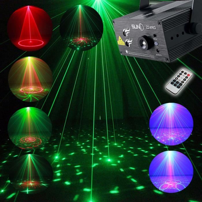 Laser Disco pleine couleur RVB Projecteur LED Light Laser Stage ...