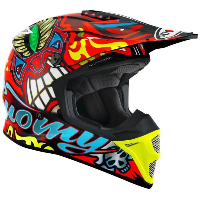 Casque cross Suomy mx speed pro tribal - noir - S - Cdiscount Auto