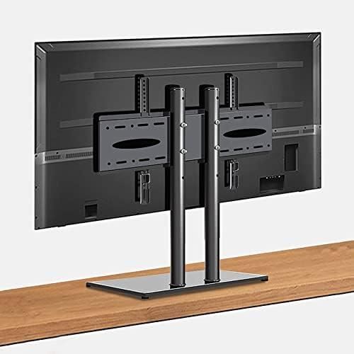 Support Mural Tv Support Tv De Table, Support Tv Avec Double Colonne ...