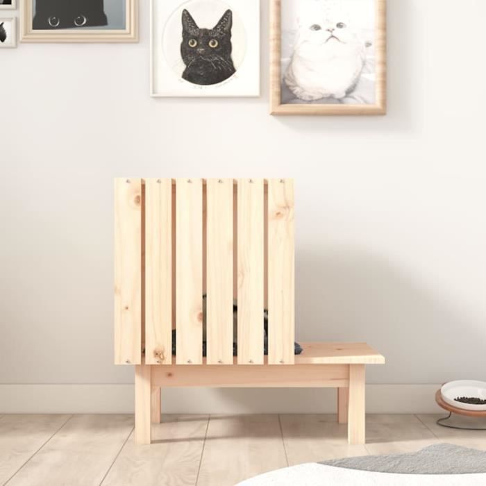 TIP - Meubles pour chats - Maison pour chat 60x36x60 cm Bois de pin ... TIP - Meubles pour chats - Maison pour chat 60x36x60 cm Bois de pin ...