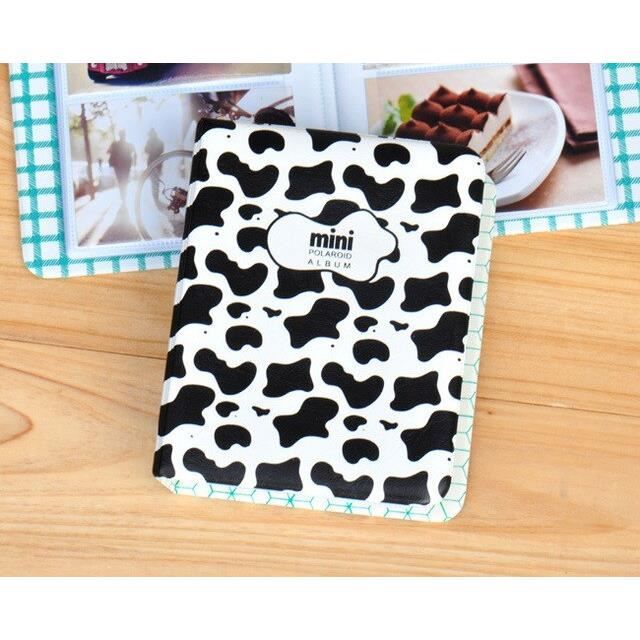ALBUM PHOTO,Cow--Mini Album Photo pour Polaroid, 64 pochettes, pour ...
