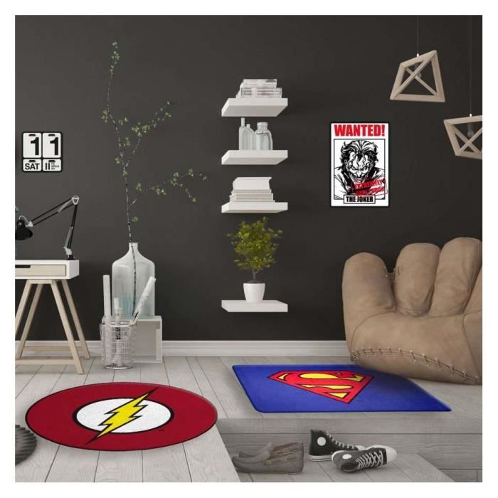 Tapis de sol Flash DC Comics - Flash Logo - Cdiscount Maison