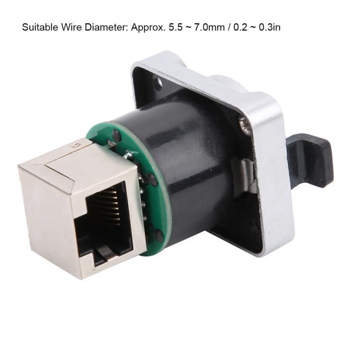 Connecteur coudé RJ45 Small RJ45 connector, RJ45 angled connector ...