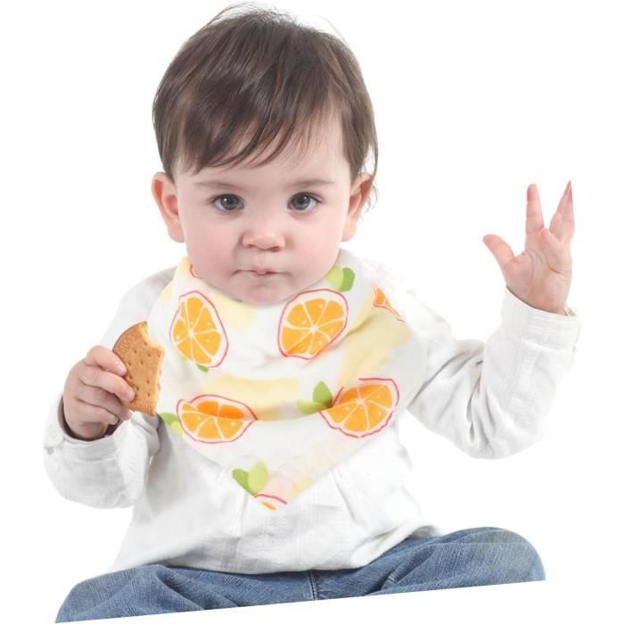 5 Pièces Bavoirs Bébé Serviette Bebe Debarbouillette Bebe Bavoir Bébé ...